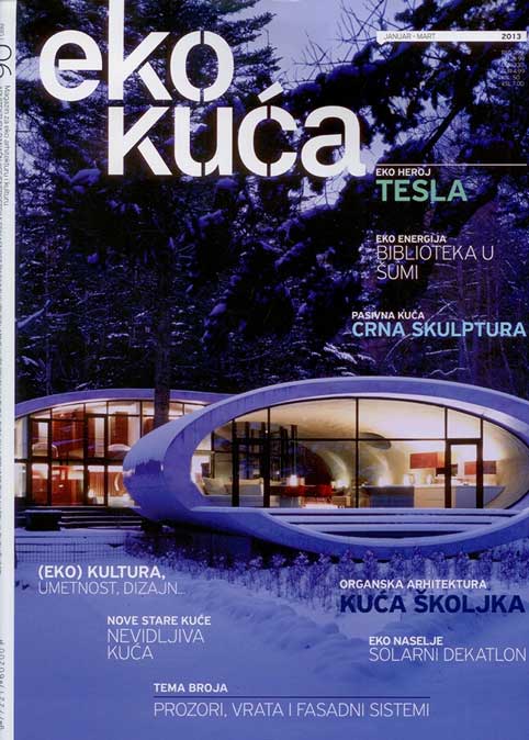 Article in EKO KUCA magazine - Seymour-Smith Architects
